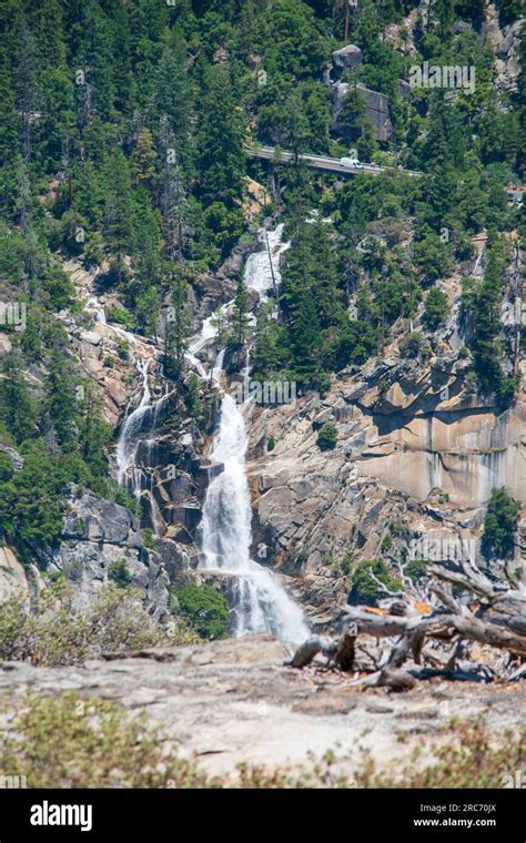 Cascade Falls Is One Of The Many Waterfalls In Yosemite National Park