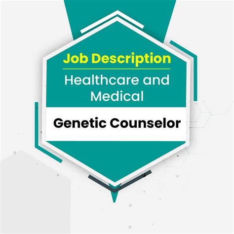 Job Descriptions Genetic Counselor