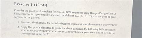 Solved Exercise 1 12 Pts Consider The Problem Of Searching