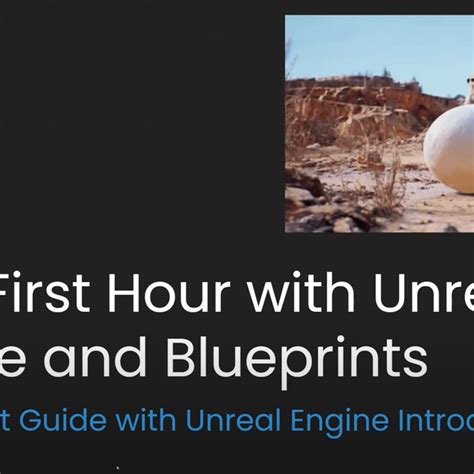 Introduction To Ue And Blueprints Community Tutorial