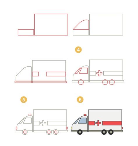 13 Easy And Simple Ambulance Drawing Ideas Drawing Photos