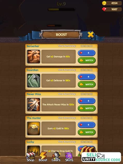 Merge Dungeon Merge Idle Rpg Template For Unity Game Merge Game