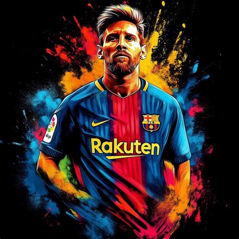 Купить картину Месси Искусственый Интеллект в Киеве доступная цена в Украине фото описание