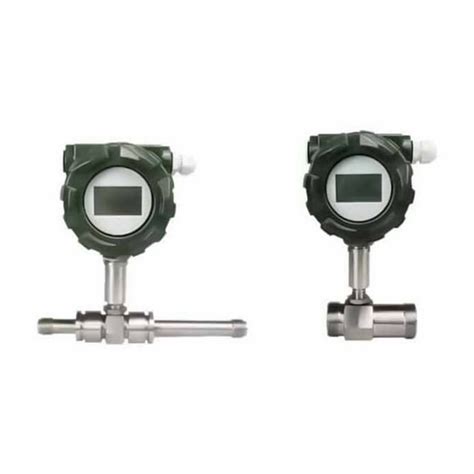 1pc Liquid Turbine Flow Meter Sensor Transmitter Rs485 24vdc Digital Turbine Flow Meter For