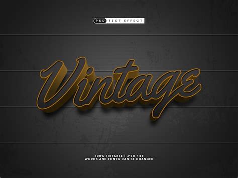 Classic 3d Text Mockup Psd 40000 High Quality Free Psd Templates For