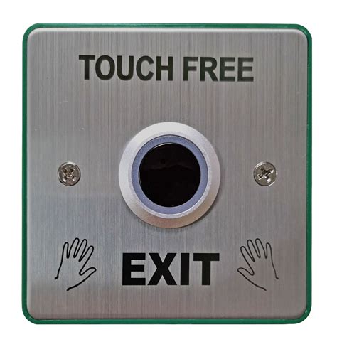 Touch Free Exit Buttons CQR Security Touch Free Exit Buttons CQR Security