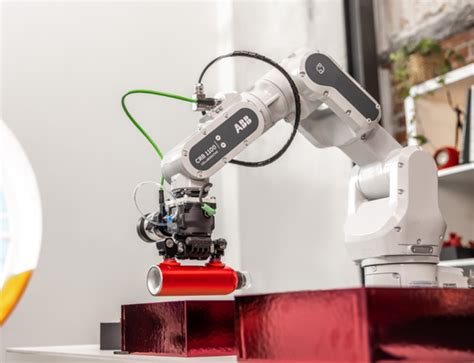 Abb 6 Axis Cobot Crb1100 Robot Arm With Robotiq Robot Gripper For Assembly Robot