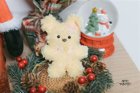 이색취미 활동 모루인형 만들기 키트 이용해 만든 키링 네이버 블로그