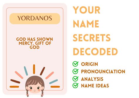 Yordanos Girl Name Meaning And Pronunciation