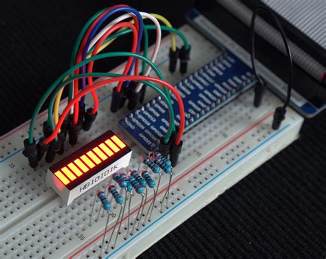 Raspberry PI DIY Serie Fach LED Bar Graph Steuern