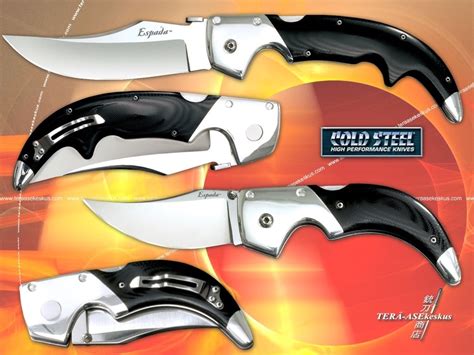 Kääntöveitsi - Cold Steel Espada Medium, AUS 8A ruostumaton