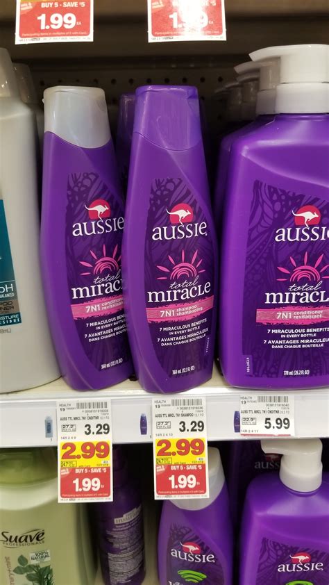 Aussie Shampoo Just 99 Kroger Couponing