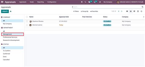 How To Create A New Appraisal With Odoo 15 Appraisals Module