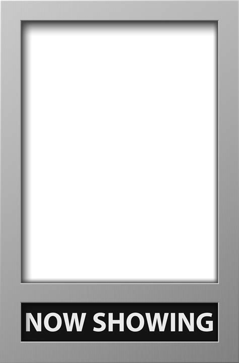 Template For Movie Poster