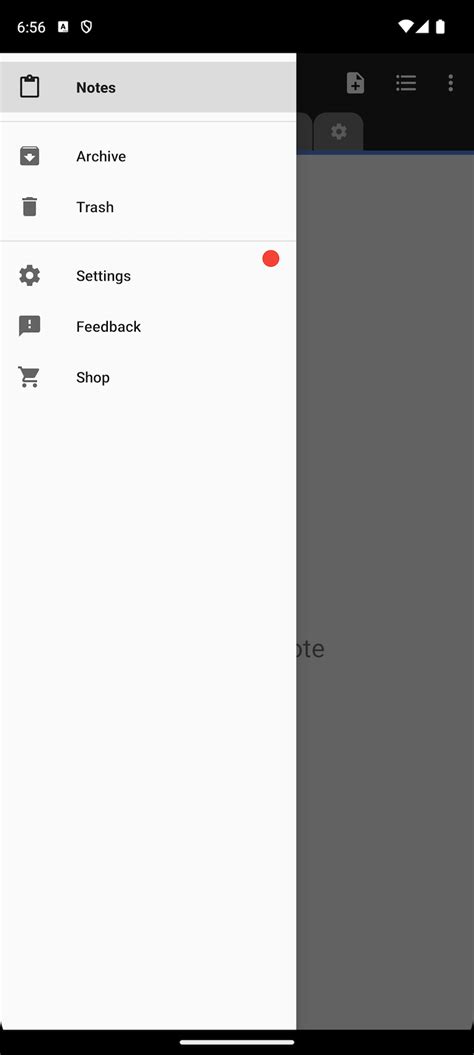 java placing a red dot badge on a navigationview menuitem near the