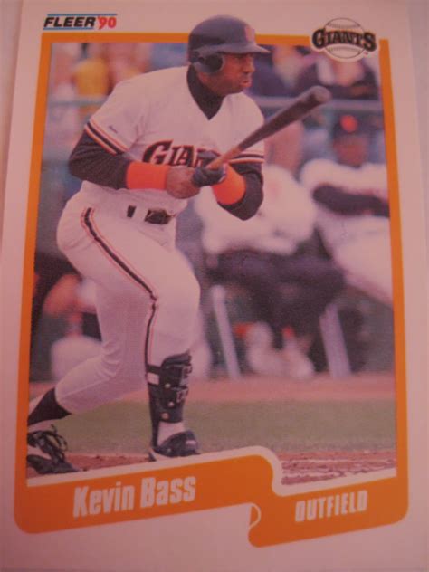 Baseball Cards Come To Life Player Profile Kevin Bass