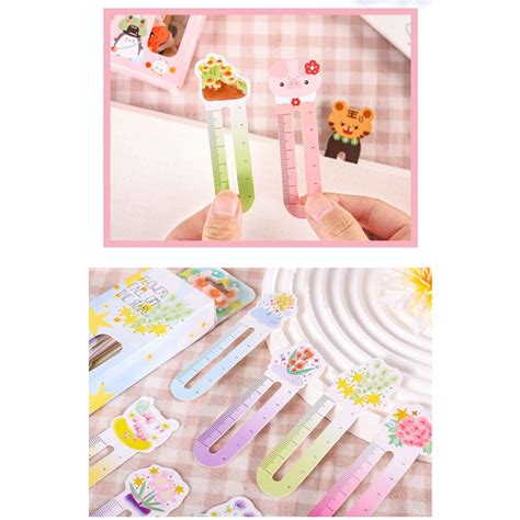 30 Pcs Bookmarks Fruit Animals Series Fun Bookmarks Classroom Bookmarks