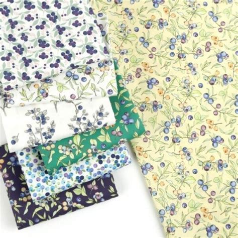 친환경 오코텍스인증 항균항염원단 20수 Dtp원단 블루베리 퀼트의시작은 엔조이퀼트와 함께