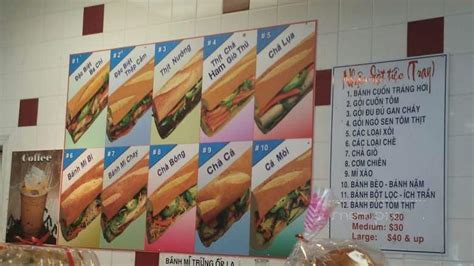 Menu Of Thanh Son Hien Khanh In San Jose Ca 95122