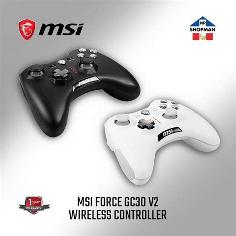 Msi Force Gc30 V2 Wireless Game Controller Shopee Philippines