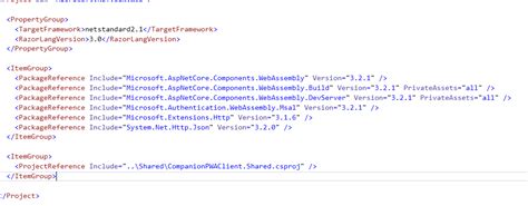 C Net Core 31 Blazor Webassembly Does Not Contain A Definition