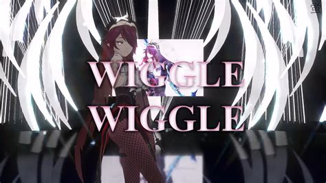 原神mmdmmd Genshin Impact Rosaria Wiggle Wiggle Hello Venus Youtube