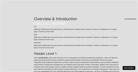 Contonso Sample Docfx Codesandbox