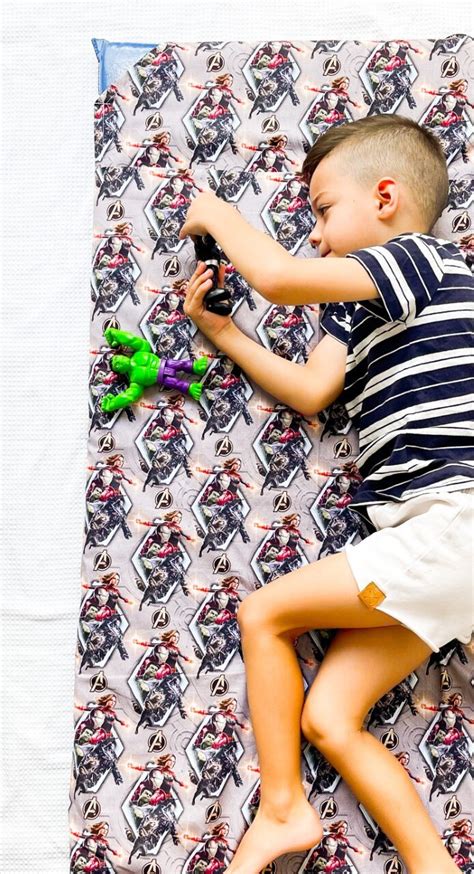 Kindy Sheets Daycare Sheets Stacker Bed Sheets Sheet Set Avengers