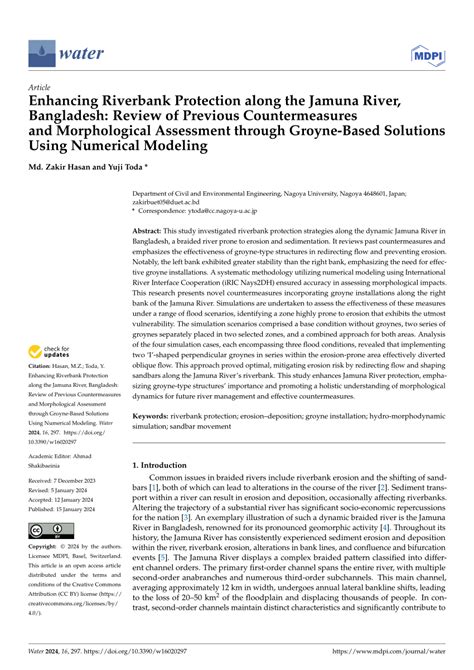 Pdf Enhancing Riverbank Protection Along The Jamuna River Bangladesh