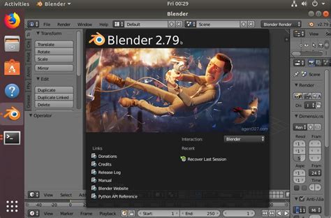 How To Download And Install Blender In Ubuntu H2s Media