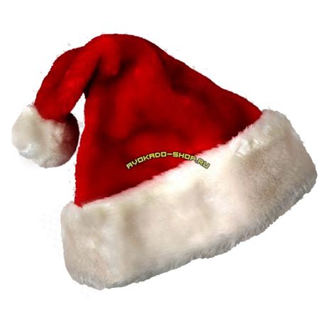 шапка деда мороза на прозрачном фоне 27 фото