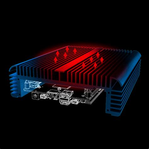 Euler T Plus Fanless Thin Mini Itx Case For Intel® Lga1700 Akasa Thermal Solution