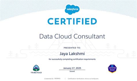 Jaya Lakshmi On Linkedin Datacloud Certification Continuouslearning Professionalgrowth…