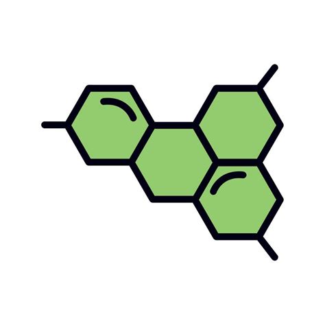 Green Molecular Structure 11453267 Vector Art At Vecteezy