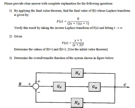 Solved Answer With Complete Explanation For The Following
