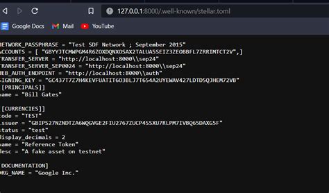 stellar toml stellar demo wallet is not considering anchor home