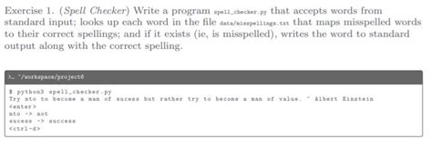 Solved Exercise 1 Spell Checker Write A Program