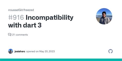 incompatibility with dart 3 · issue 916 · rrousselgit freezed · github