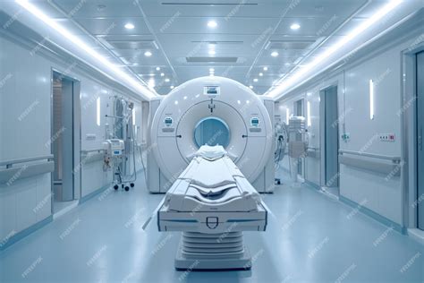 premium photo inside processing ct scan in hospital professional