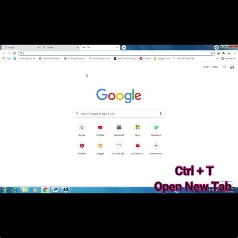 Open New Tabs in Chrome || Google Chrome Tricks || #Shorts || CompuTrics - YouTube