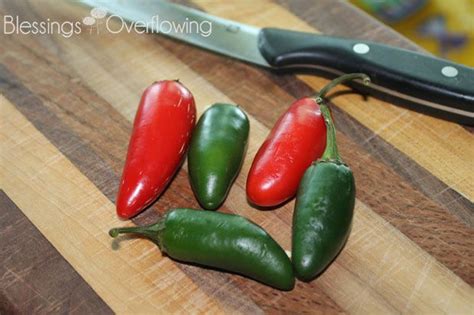 Blessingsoverflowing Stuffed Peppers Preserving Peppers Pickled