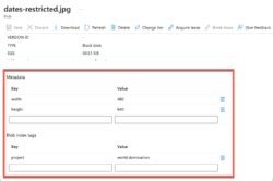 Tip Azure Blob Metadata And Index Tags In Power Automate Power Platform Dynamics CRM
