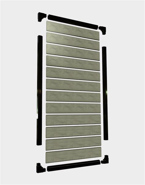 Black Premium Gate Frame 6 Corners Sgcproducts En