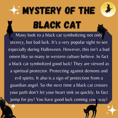 Witches Tattoos Wicca Black Cat Good Luck Black Cat Luck Spirit