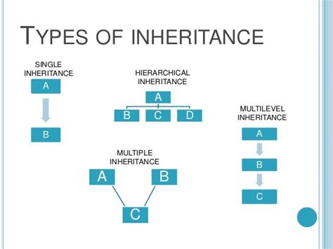 Inheritance In Object Oriented Programming