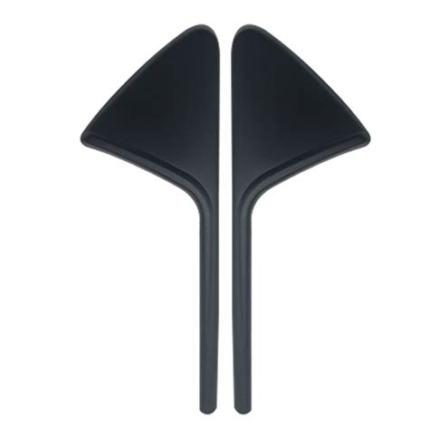 Tesla Model 3yxs용 카메라 측면 보호 커버 Y형 렌즈 후드 색상 매트 블랙