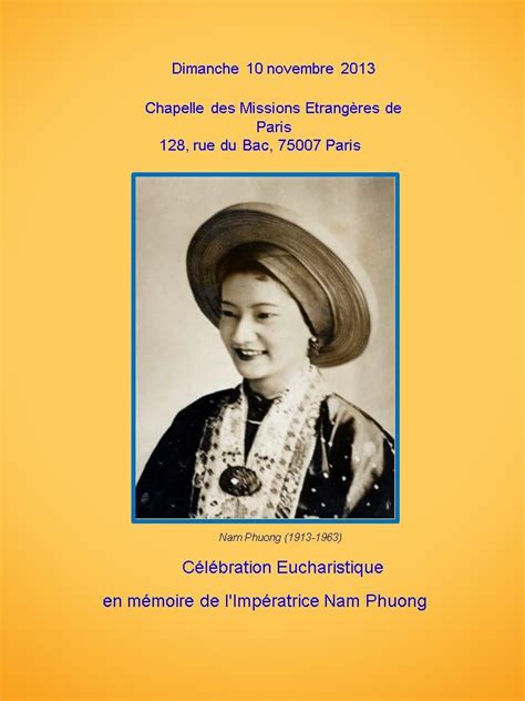 Le Couvent Des Oiseaux 100 Ans De S M Limperatrice Nam Phương 1913