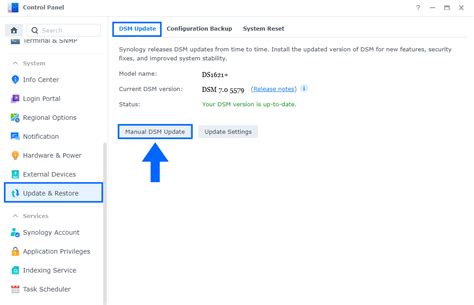 Synology How Do I Manually Update Dsm Marius Hosting
