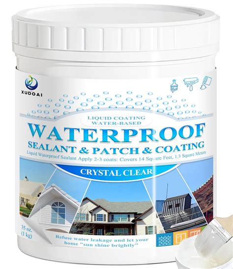 Liquid Waterproof Sealant Crystal Clear 35oz Xudoai Philippines Ubuy