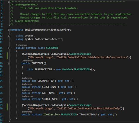 Exploring Entity Framework Part 3 The Database First Approach Tech Talk With Whit